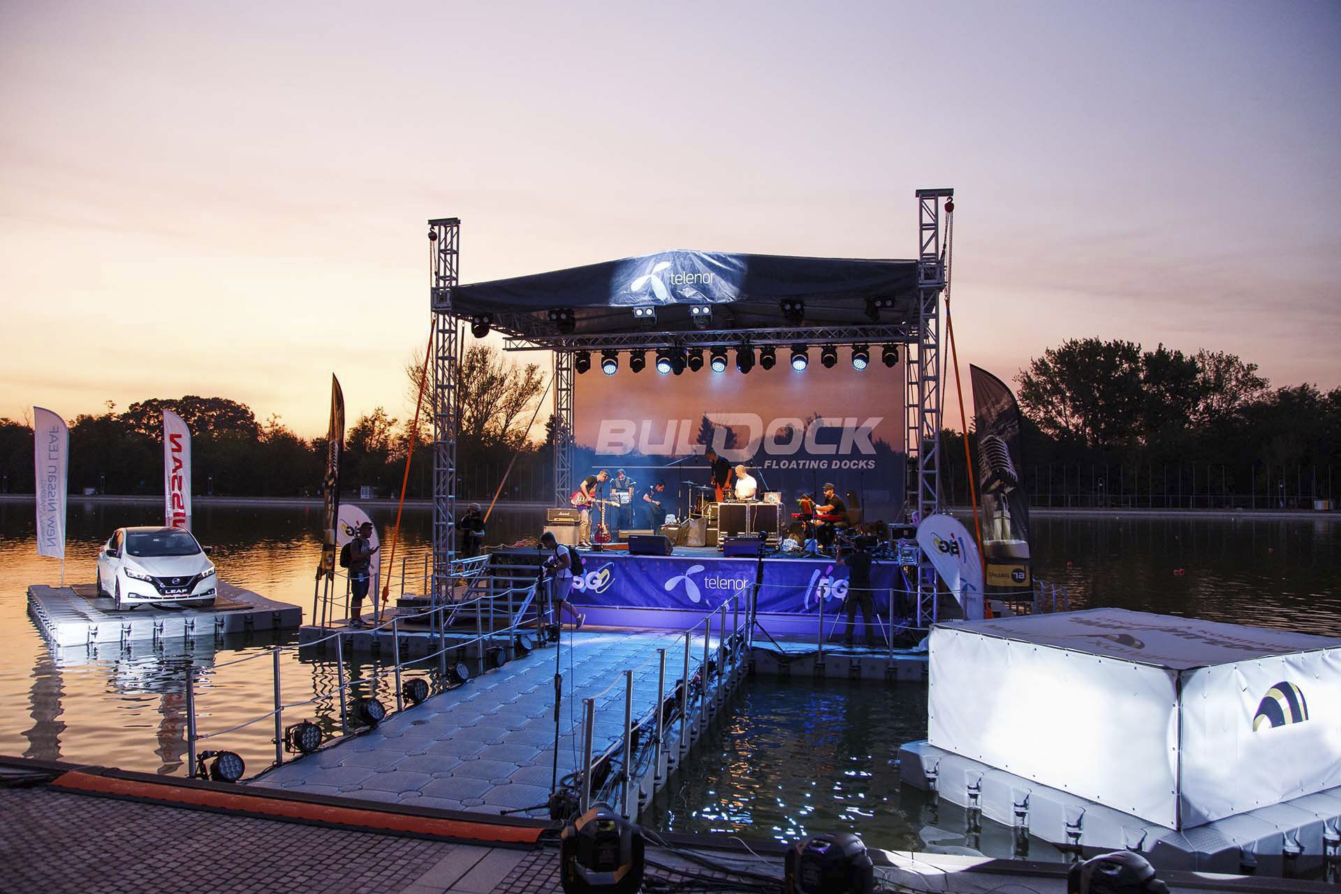 Floating stage - BulDock Ltd.