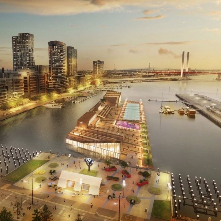 Floating structure - Floating Steel Foundation - BLUET FLOATING SOLUTIONS