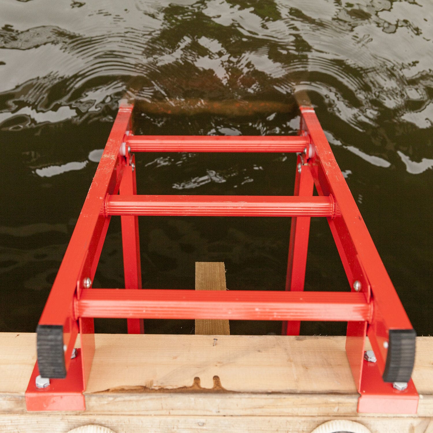 Dock ladder - BLUET FLOATING SOLUTIONS - rotating / emergency / platform