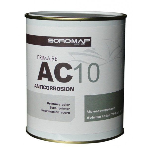 Boat primer - AC10 - GROUPE SOROMAP - for steel / single-component ...