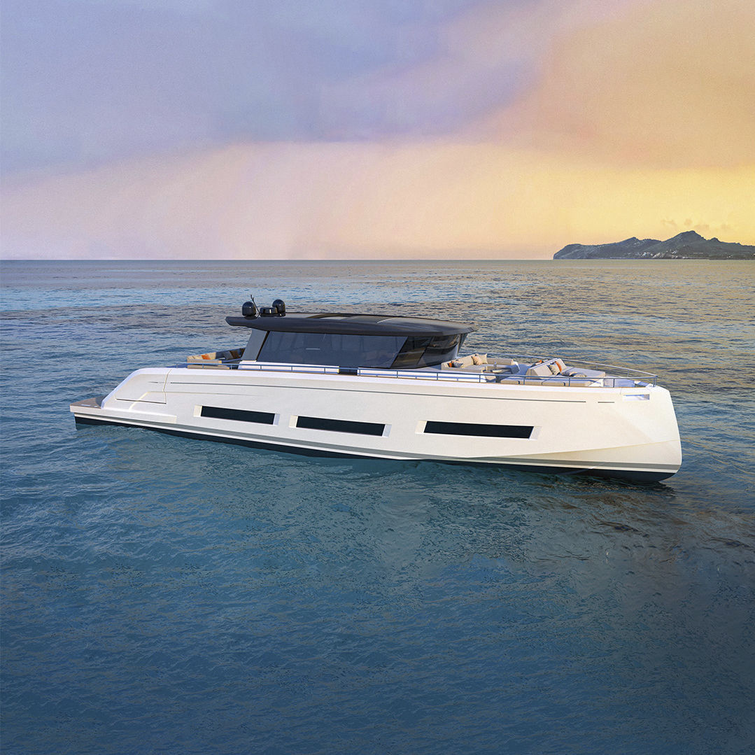 High-performance motor yacht - GT75 - Pardo Yachts - hard-top / IPS / 3 ...