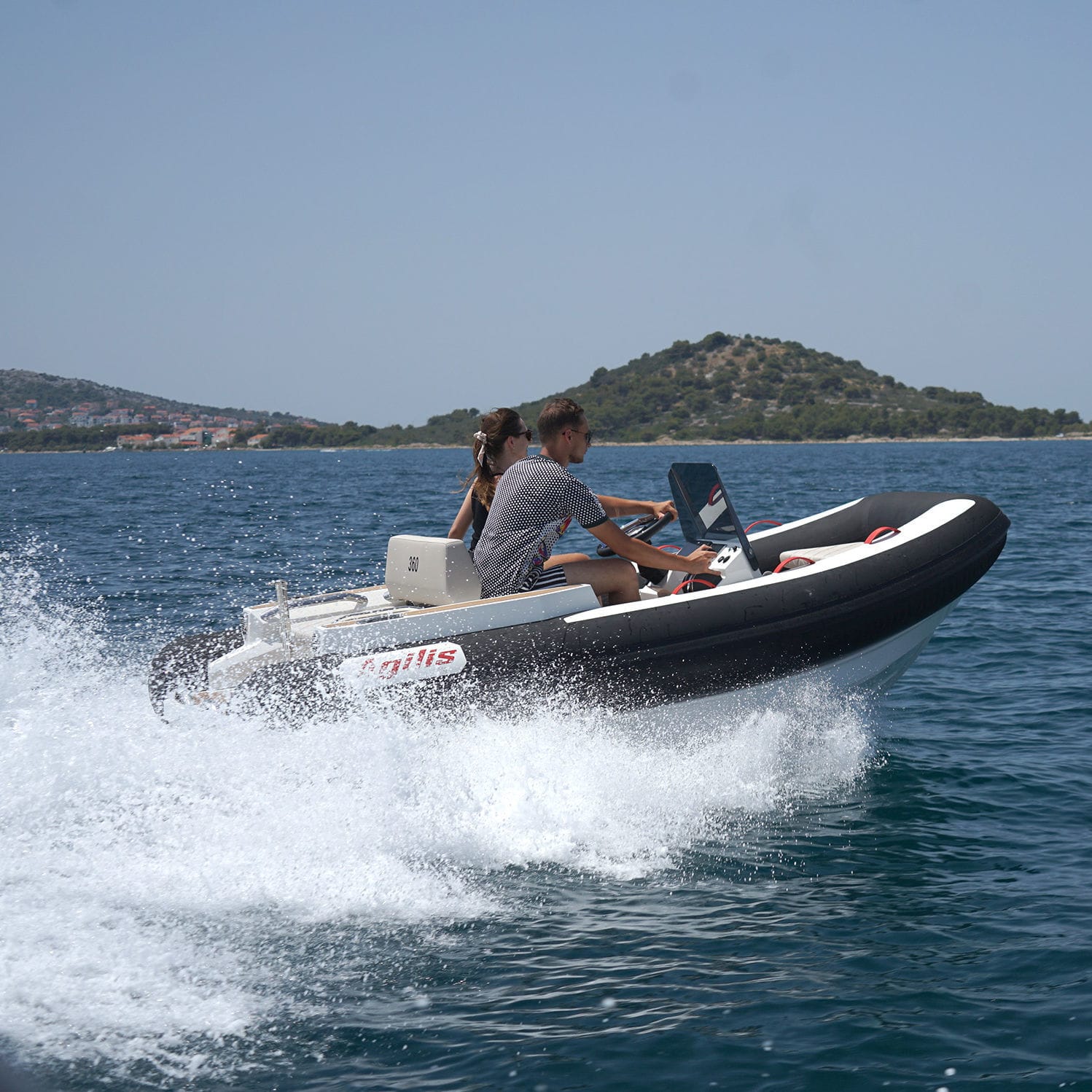 Hydro-jet inflatable boat - 360D - Agilis Jettenders - RHIB / side ...