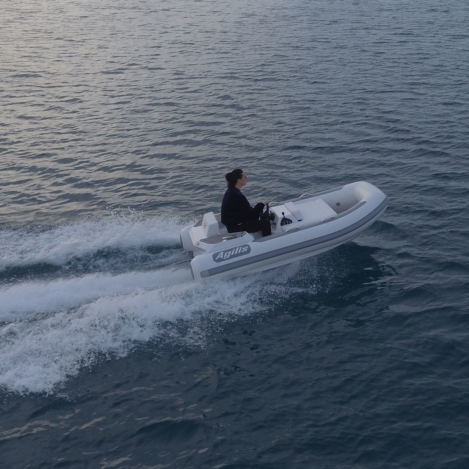 Hydro-jet inflatable boat - 280E - Agilis Jettenders - electric / RHIB ...