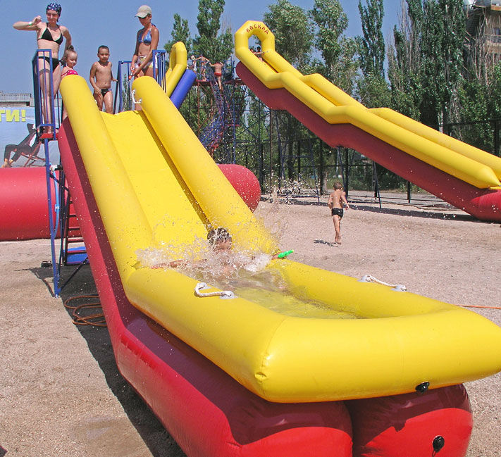 Slide water toy - Children's - Vector Inflatables - for recreation ...