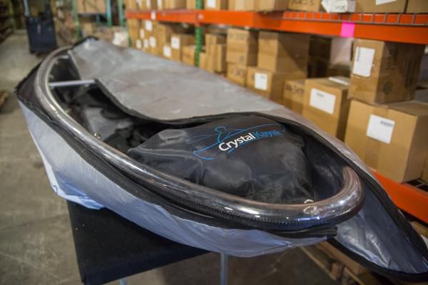 Protective cover - The Crystal Kayak Company - kayak