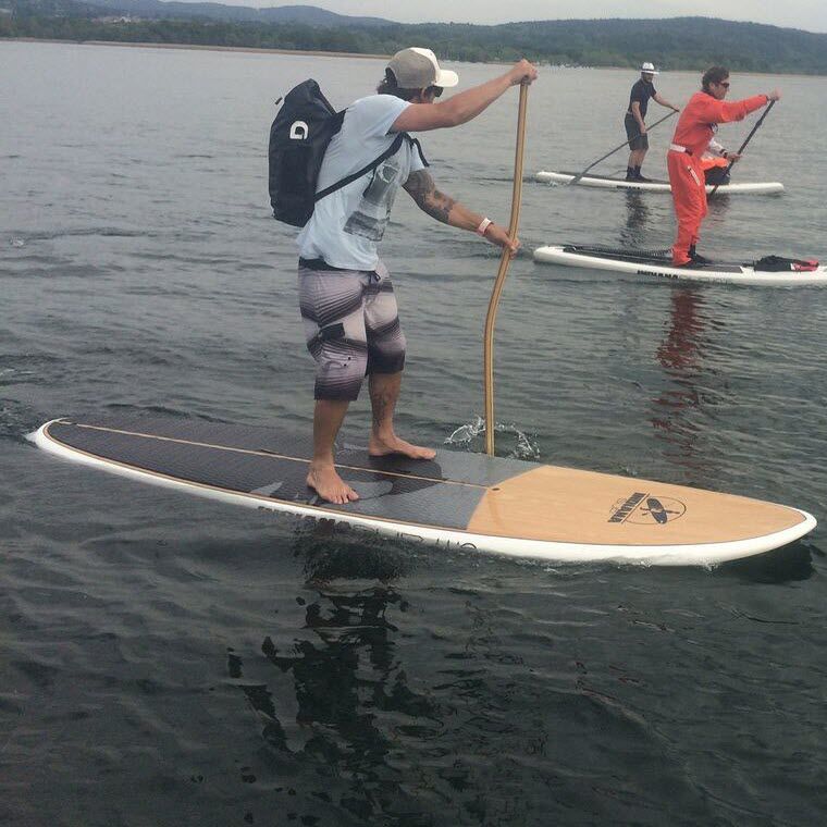 All-around SUP - 11'6 - Indiana Paddle & Surf - epoxy / wood / foam