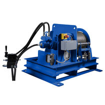 Winch with spooling device - All boating and marine industry manufacturers