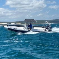 Inflatable boat with cabin - All boating and marine industry manufacturers