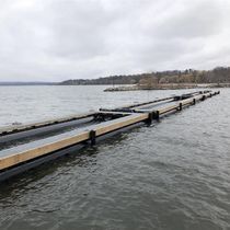 Floating breakwater - All boating and marine industry manufacturers