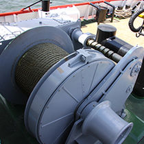 Tugboat winch - All boating and marine industry manufacturers