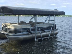 Boat lift - Cantilever - R & J Machine - dock-mounted / aluminum