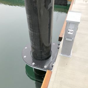 Steel pile guide - Kennewick - International Marine Floatation Systems ...