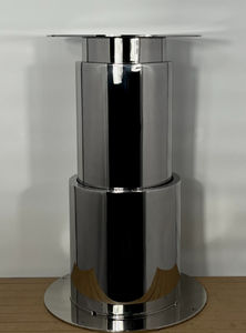 Telescopic table pedestal - R17VIPB001 - VIP s.r.l. - stainless steel