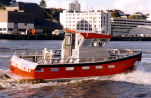 Line-handling boat - 7.80m - Alumarine Shipyard - inboard / aluminum