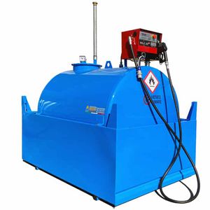 Fuel tank - CUBE56 - Demo Serbatoi - temporary storage / metal / with ...