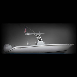 Outboard express cruiser - S 428 - Pursuit Boats - four-engine / open ...
