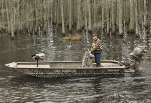 Outboard jon boat - DXS 2072 SLD - SeaArk Boats - open / side console ...