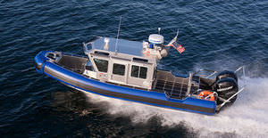 Patrol boat - SAFE 38 - Safe Boats - outboard / aluminum / rigid hull ...