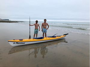 Rigid kayak - BELOUGA PELIKAN - Plasmor - touring / fishing / long-distance