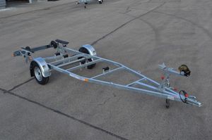 Road trailer - 450 V -Zille - Harbeck - for boat