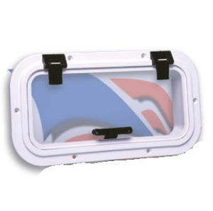 Boat deck hatch - HT 1024 - Beckson - rectangular / opening