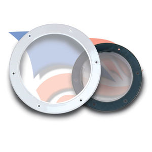 Rectangular portlight - 414 - Beckson - for boat / opening / with ...