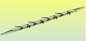 Octuple scull rowing boat - All boating and marine industry manufacturers