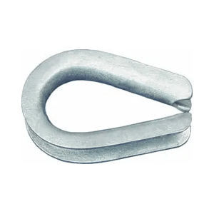 Rope thimble - AN100 series - Loos & Co - for cables