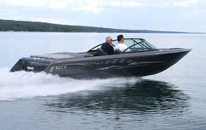 Inboard runabout - RACE TUNNEL - OUTLAW EAGLE MANUFACTURING - dual-console