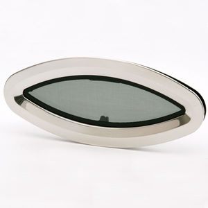 Rectangular portlight - GRAY - Pompanette - oval / elliptical / for boat