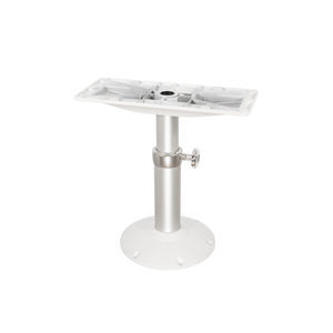 Adjustable boat table pedestal - 1600 BL - NorSap AS - aluminum ...