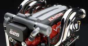 Stern-drive engine - MV10 725 GEN IV (725 HP @ 6300 RPM) - Ilmor Marine ...