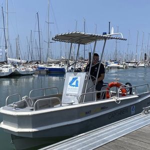 Patrol boat - ZENPRO 460 - BORD A BORD - work boat / service boat ...