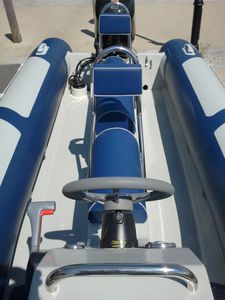 Outboard inflatable boat - RIB 750 - Solent Ribs - rigid / center ...