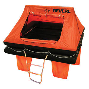 Boat liferaft - COMPACT™ 4 - Revere Survival Products - coastal / 4-person