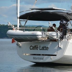 Boat davit - NautiLift - Atkins & Hoyle Ltd. - manual / stainless steel ...