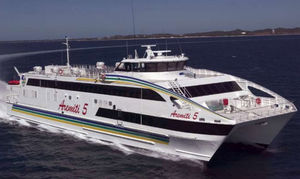 Catamaran car ferry - AUTO EXPRESS 109 - Austal USA - high-speed