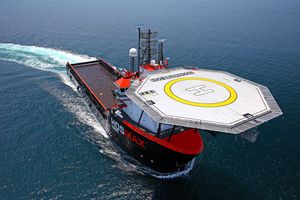 Platform supply vessel (PSV) offshore support vessel - Dwight S. Ramsey ...