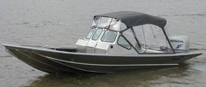 Outboard bass boat - 1760V7-CC - Scully's Aluminum Boats - center ...