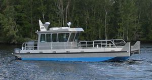 Work barge - 3110BV - Scully's Aluminum Boats - outboard