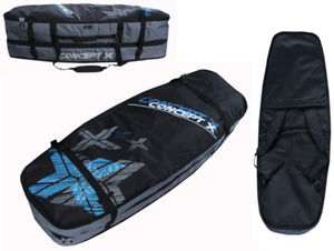 Kitesurf travel bag - Exp - Concept X - board / black / wheeled