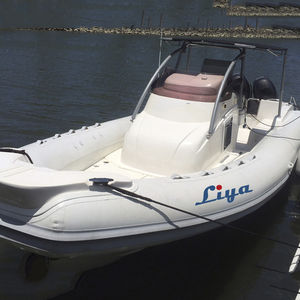 Inflatable boat with cabin - All boating and marine industry manufacturers