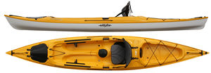 Sit-on-top kayak - Caribbean 12 - Eddyline Kayaks - rigid / sea / solo