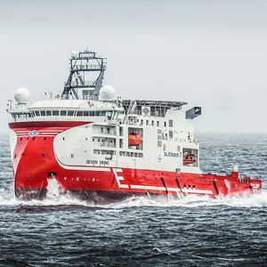 Construction vessel offshore support vessel - Island Venture - ULSTEIN