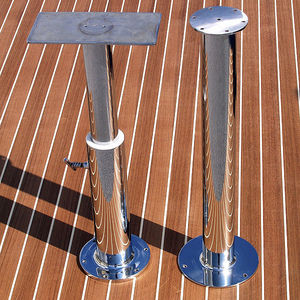 Removable table pedestal - Maine Mystique - aluminum