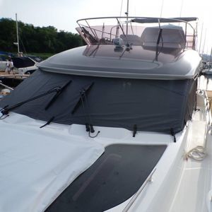 Boat curtain - Prestige 460 S - TTOP Nautic - windshield / for Prestige
