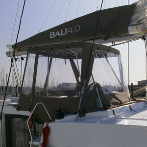 Power boat cockpit enclosure - ant6.80hb-fa - TTOP Nautic