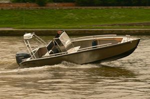 Utility boat - S 550 WT - MS Boat - outboard / aluminum
