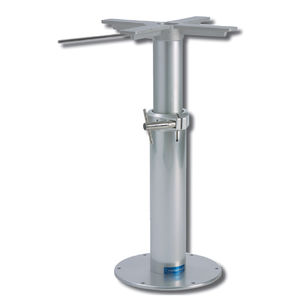 Adjustable boat table pedestal - QUADRATICA BG - Metalstyle Srl ...