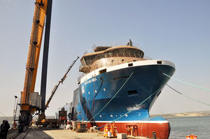 Platform supply vessel (PSV) offshore support vessel - OCEAN PRIDE ...